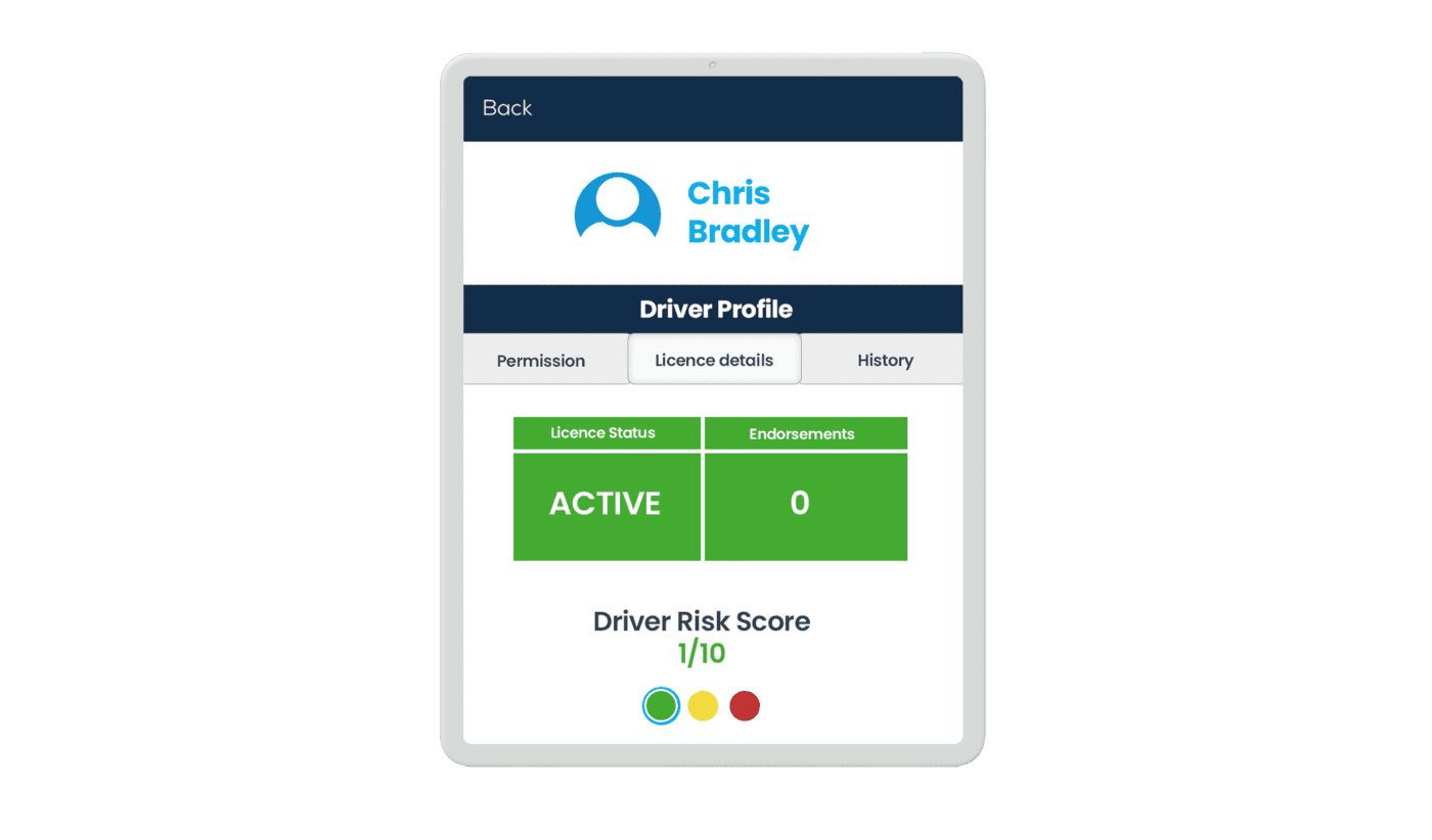 Employee Licence Checking & Fleet Management
